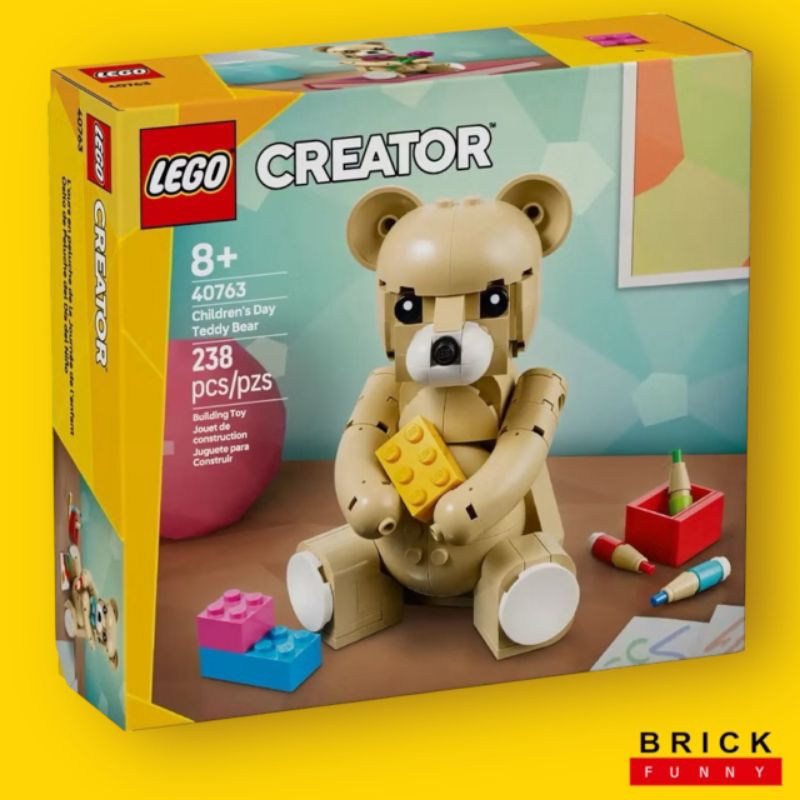 Lego 40763 Children's Day Teddy Bear ของแท้ 100% กล่องสวยครับ | Shopee ...