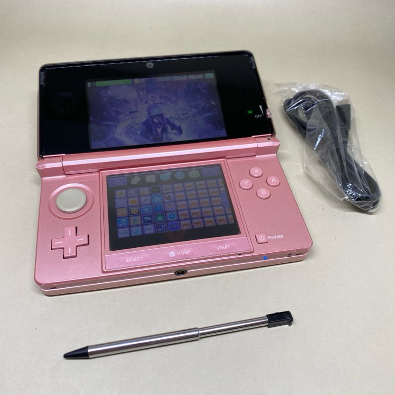 (เมนูอังกฤษ) Nintendo 3DS Pink Original Japan | แปลง CFW Luma 64Gb ...
