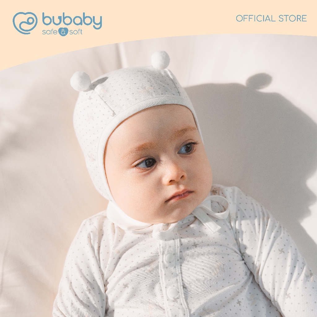 Bubaby หมวกผ้าใยไผ่ ปอมปอม ABB1943QB | Shopee Thailand