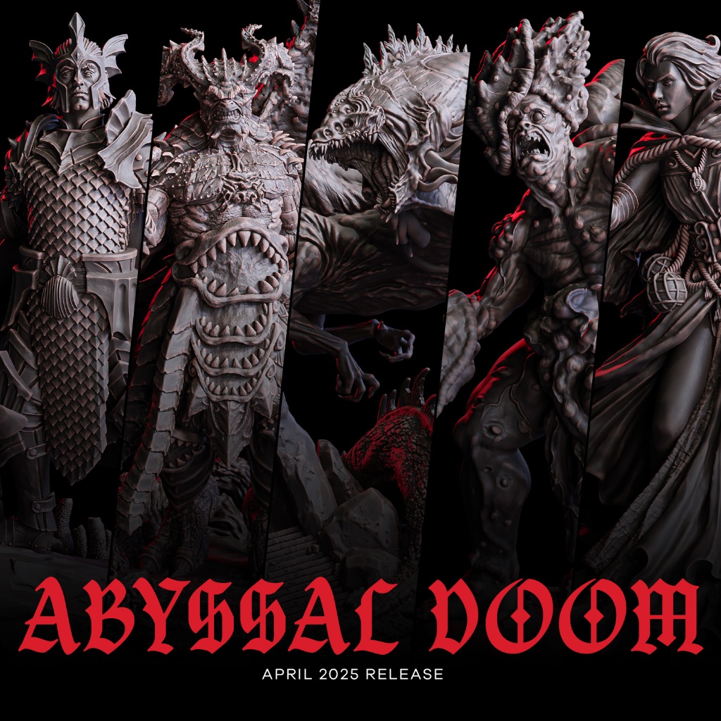 Abyssal Doom - โมเดลสำหรับ DnD miniature,[Made to order ส่งพัสดุภายใน 1 ...
