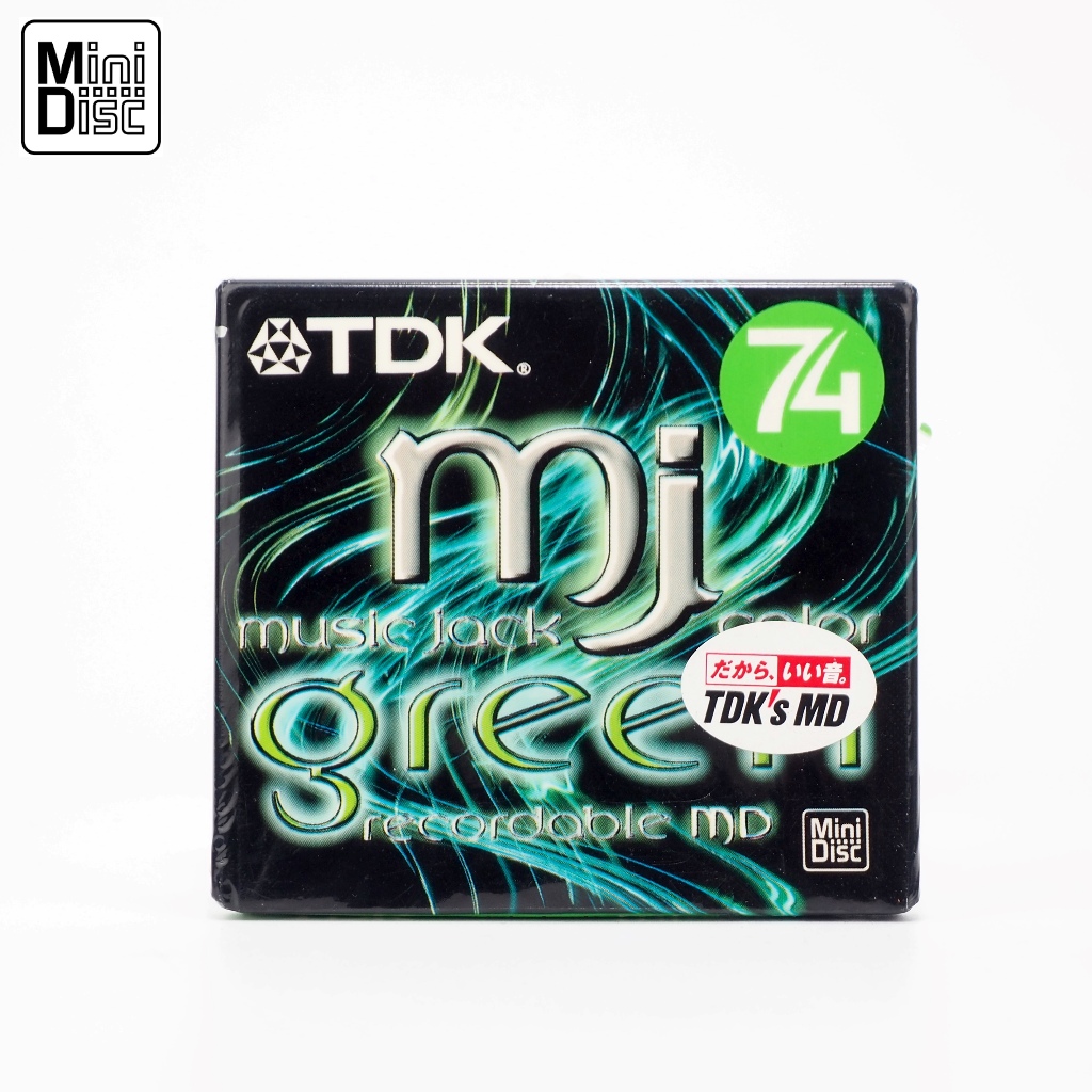 แผ่น Mini Disc (MD Disc) TDK mj Green 74 นาที | Shopee Thailand