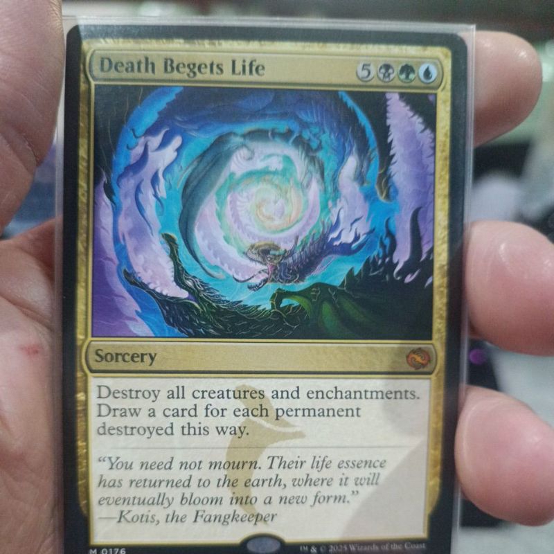 Death Begets Life MTG Single Card | Shopee Thailand