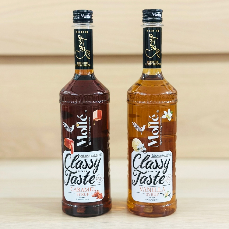 Molle Syrup โมลเล่ ไซรัป 710ml มีกลิ่นคาราเมล วานิลลา บลู คูราโซ่ ค่า ...