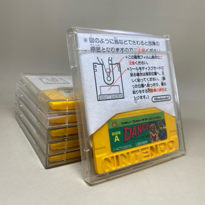 (เล่นได้ปกติ) แผ่นเกมส์แท้ Nintendo FDS ไม่มีปก (FDS) | Famicom Disk ...