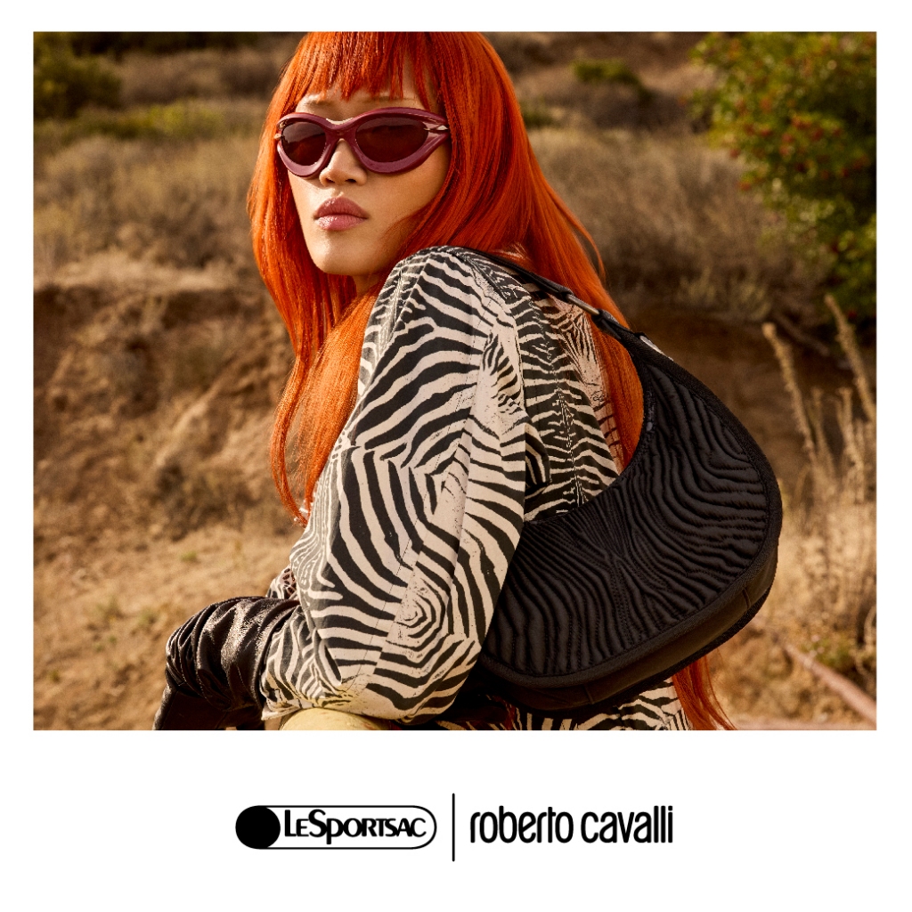 Lesportsac x Roberto Cavalli Bologna Matelasse Medium Bag กระเป๋าสะพายข้างใบกลาง Style 5237 ...