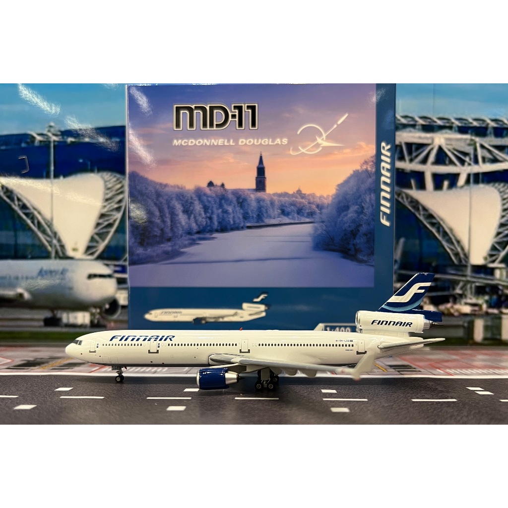 Phoenix Model [11923] 1:400 Finnair MD-11 OH-LGG | Shopee Thailand