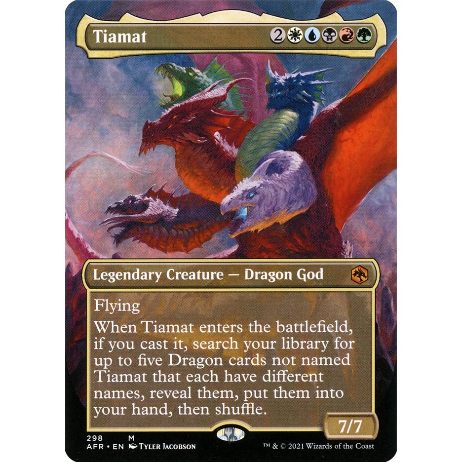 Tiamat การ์ด Magic the Gathering [MTG] ของแท้ | Shopee Thailand