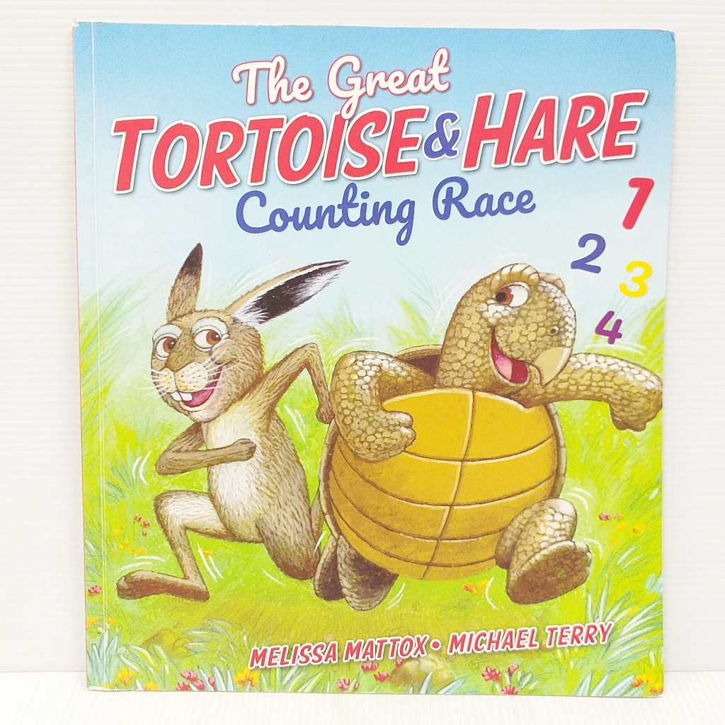 The Great Tortoise & Hare นิทานภาษาอังกฤษ มือสอง กระต่ายกับเต่า สอนนับ ...