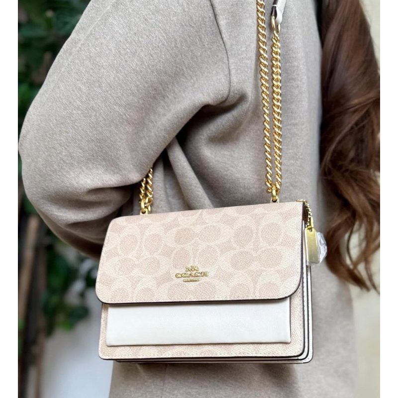 💚แท้💯 พร้อมส่ง💚 MINI KLARE CROSSBODY BAG IN SIGNATURE CANVAS (COACH ...