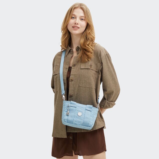 กระเป๋า Kipling รุ่น RITTA MINI สี LIGHT DENIM JQ | Shopee Thailand