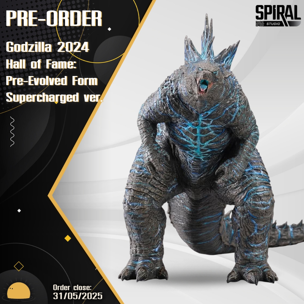 Pre-order Spiral Studio Hall of Fame Godzilla 2024 Pre-Evolved Form ...