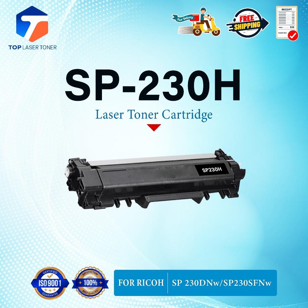 หมึกเทียบเท่า SP230H SP230 230H 230 (DR-SP230 DRUM) FOR Ricoh SP 230DNw/SP 230SFNw | Shopee Thailand