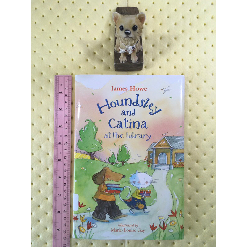 Houndsley and Catina at the library หนังสือภาษาอังกฤษ (มือสอง) ปกแข็ง ...