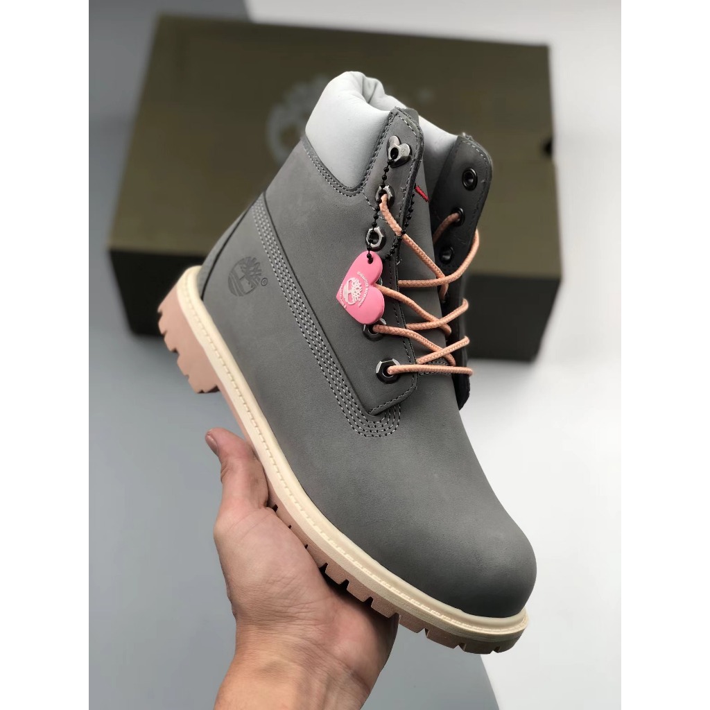 Timberland วาเลนไทน์ ลิมิเต็ด เลิฟ ฮาร์ท ซีรีส์ Valentine's Day Pink ...