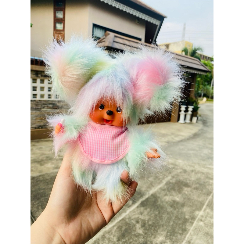 Reborn Rainbow Posable S Size Monchhichi (Authentic) | Shopee Thailand