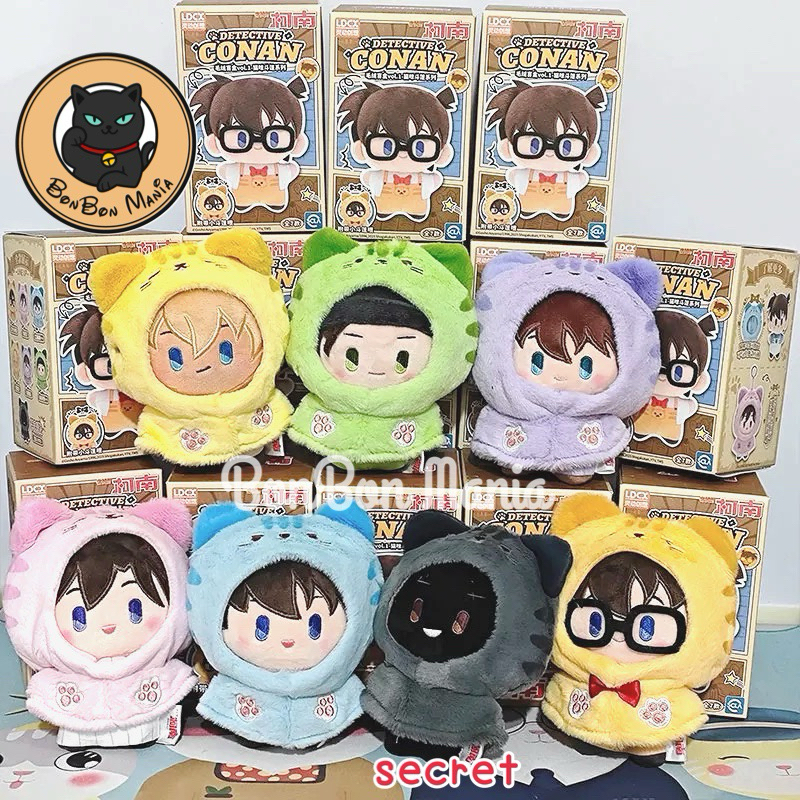[แบบสุ่ม]Detective Conan Cat Crape series blind box set | Shopee Thailand