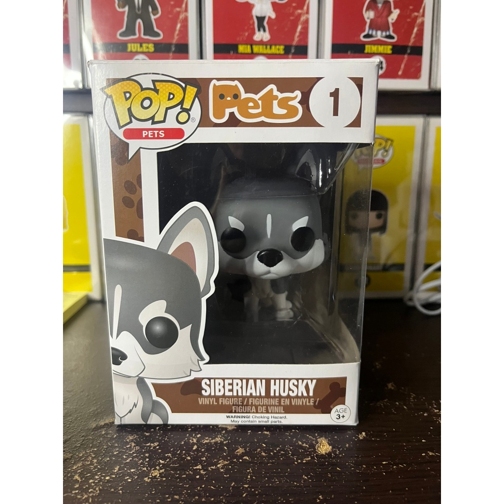 ฟิกเกอร์ Funko Pop #1 Siberian Husky POP สัตว์เลี้ยงมะหมา ตัวหายาก เลิก ...