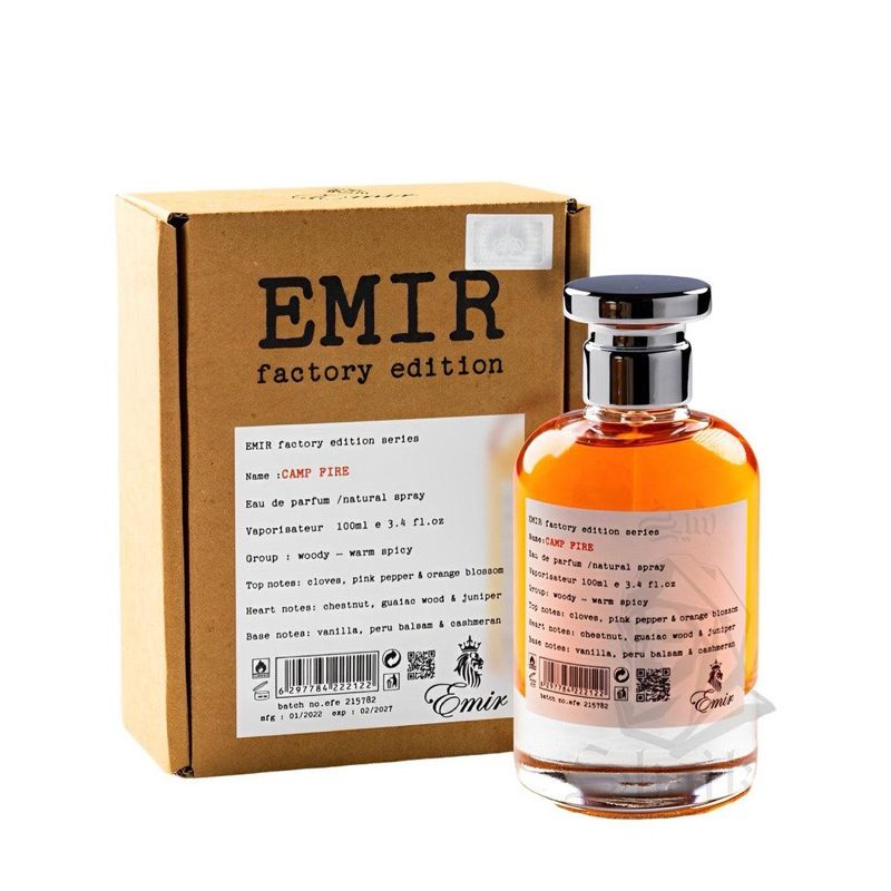 Emir factory edition Rich Santal/Camp Fire/Just bergamot 100ml ...