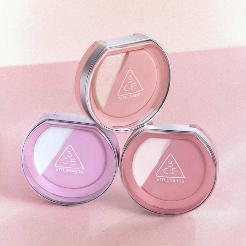 (พร้อมส่ง/ของแท้) 3CE Blush Lighter 4.3g บลัชออนและไฮไลท์ บลัชออน 2 ...