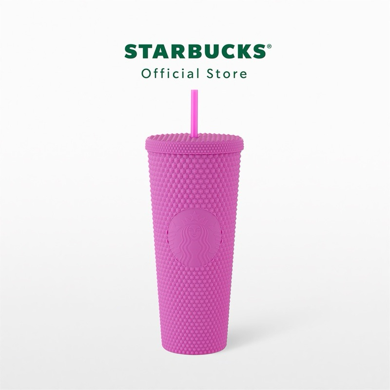 Starbucks Purple Soft-Touch Bling / YELLOW With ELEPHANT TOPPER Cold ...