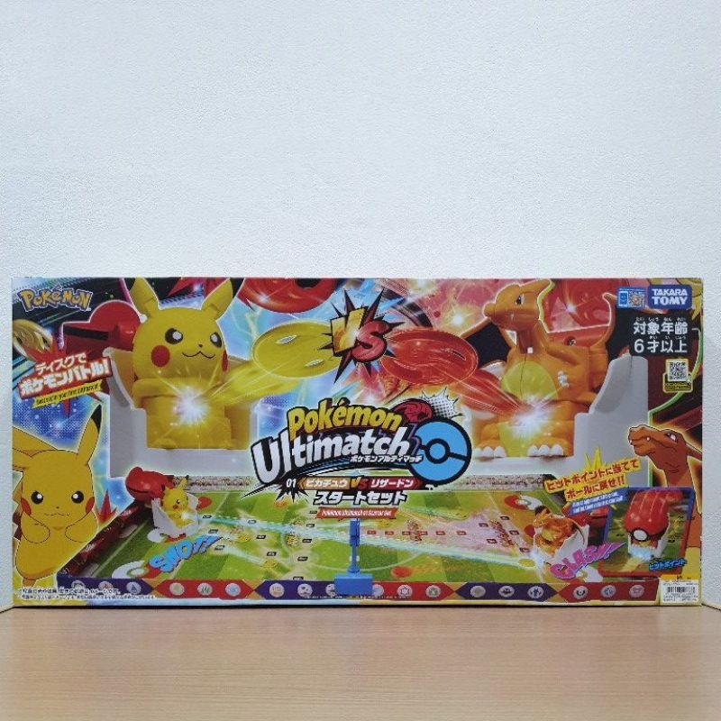 Pokemon Ultimatch 01 Starter Set Pikachu vs Charizard Takara Tomy ...