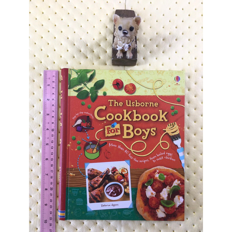 The Usborne Cookbook for boys หนังสือภาษาอังกฤษ (มือสอง) ปกแข็ง ...