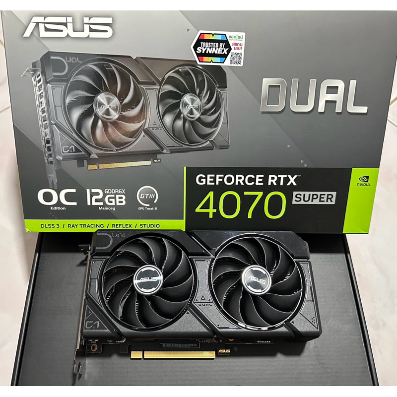 RTX4070 Super Asus Dual 12GB | Shopee Thailand