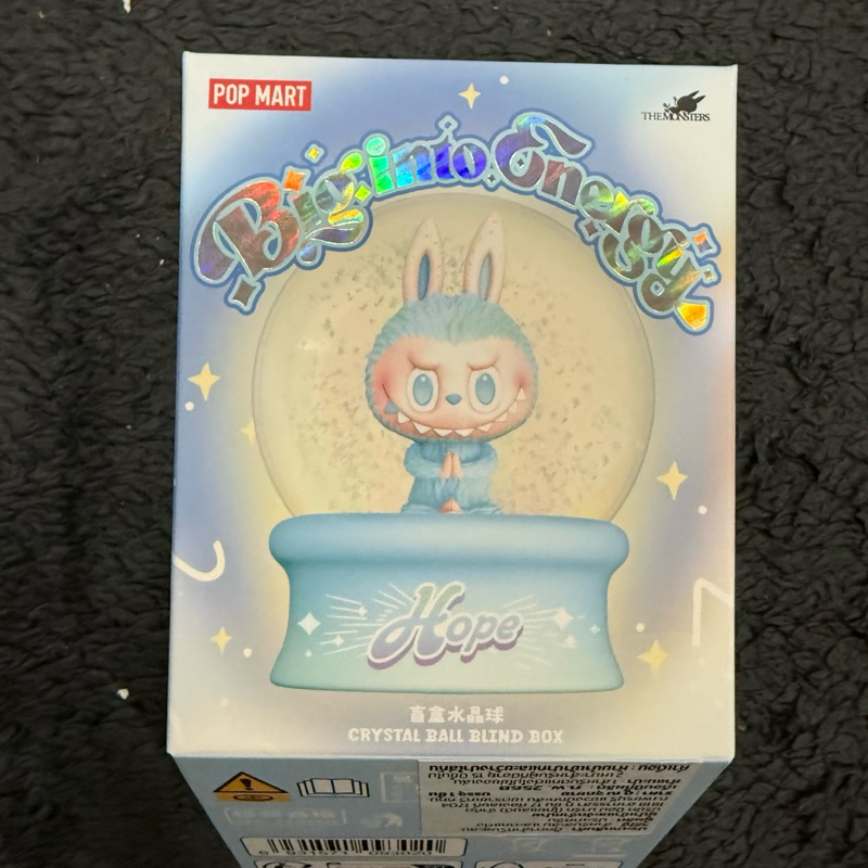 POPMART LABUBU The monsters Big into energy - crystal ball | Shopee ...