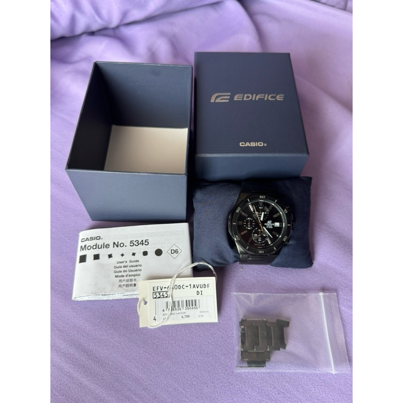 Casio Edifice EFV-C100DC-1AVUDF ของแท้ มือสอง สภาพดีมาก | Shopee Thailand