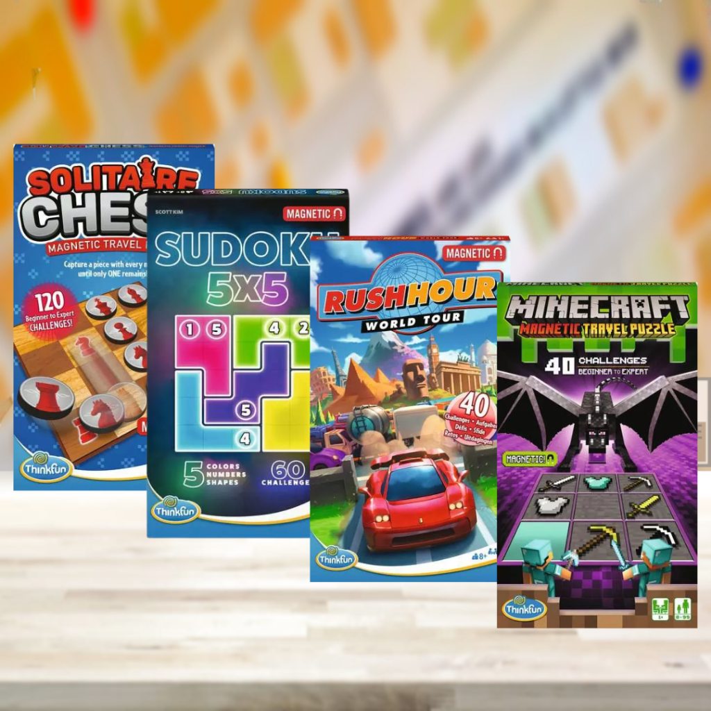 Minecraft / Solitaire Chess / Sudoku 5x5 / Rush hour Magnetic Travel ...