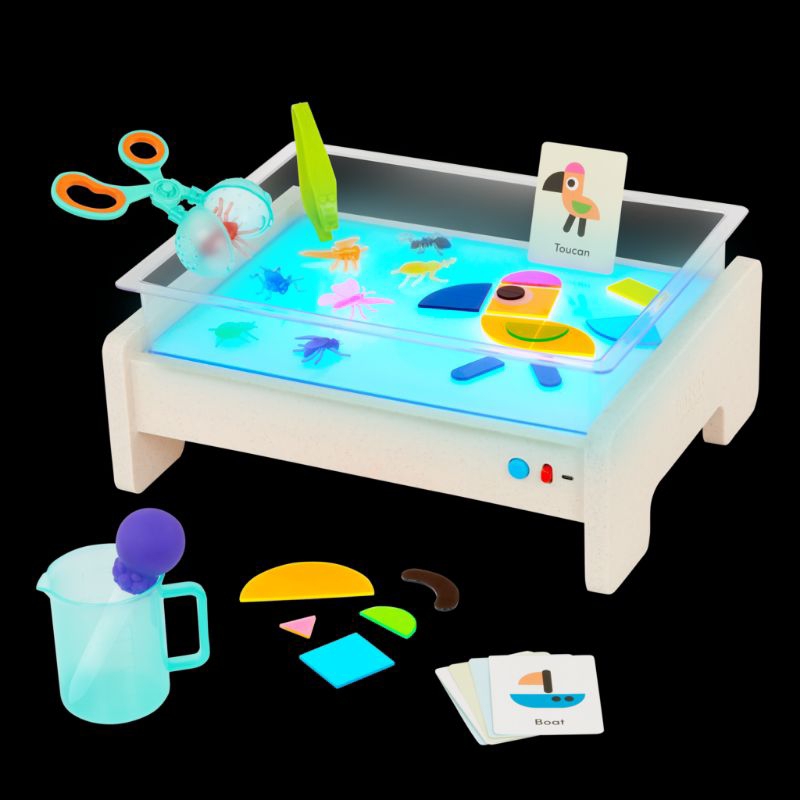 Battat Education’s Bright Explorer Educational Light Box Playset กระดาน ...