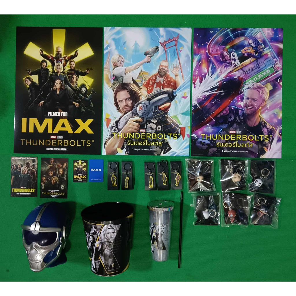 THUNDERBOLTS* ธันเดอร์โบลต์ส* โปสเตอร์ IMAX+SF ถังหัวทาสมาสเตอร์ พวง ...