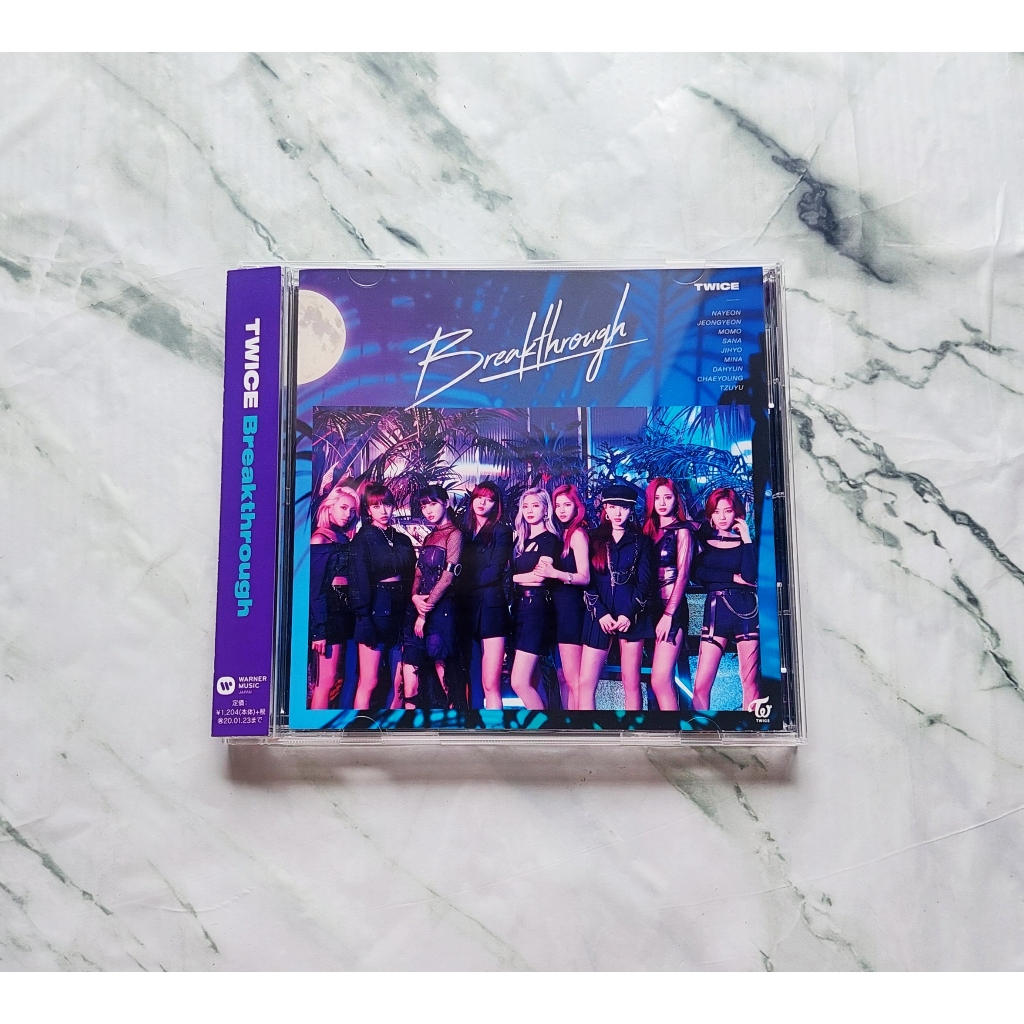 อัลบั้ม ญี่ปุ่น TWICE - Breakthrough Japanese Album เวอร์ Regular ของแท้ แกะแล้ว ไม่มีการ์ด ...