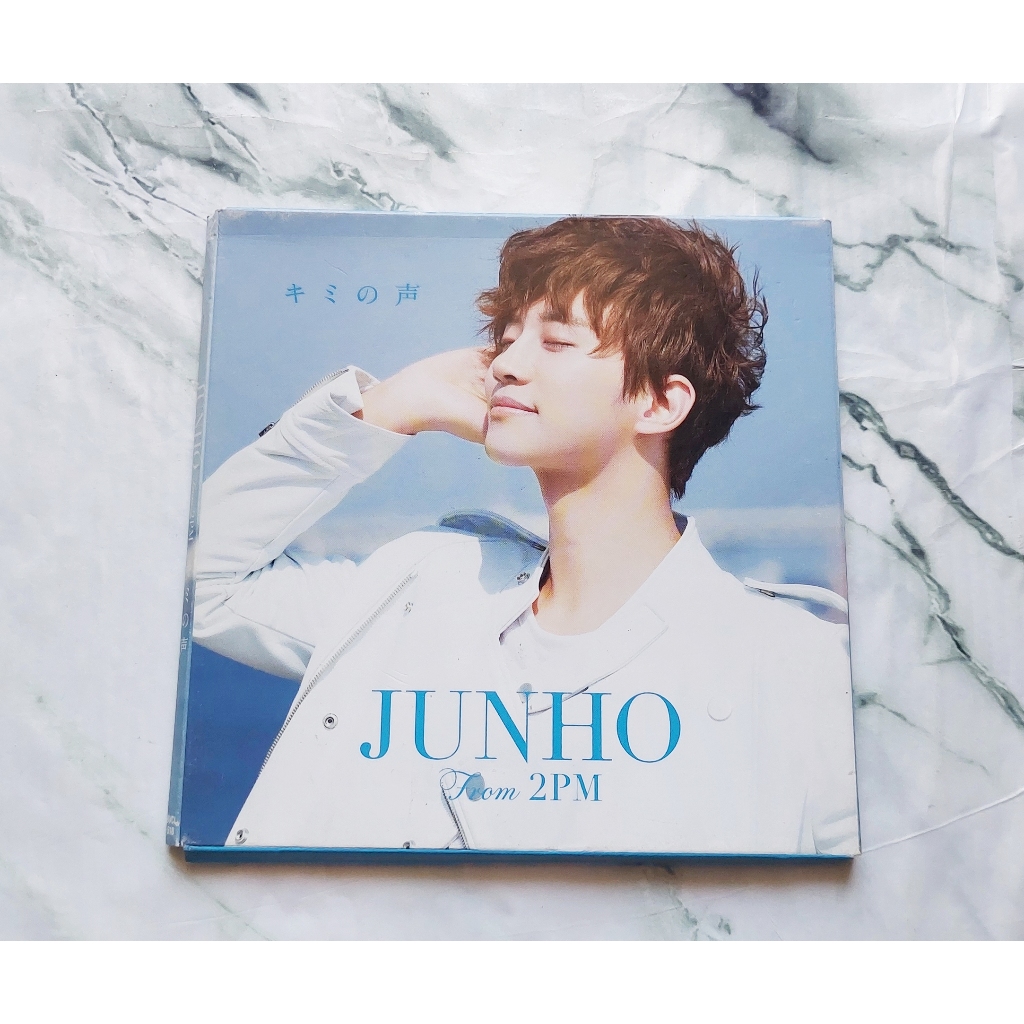 อัลบั้ม ญี่ปุ่น JUNHO 2PM - キミの声 Japanese Album เวอร์ Standard แกะแล้ว ไม่มีการ์ด Kpop CD ...