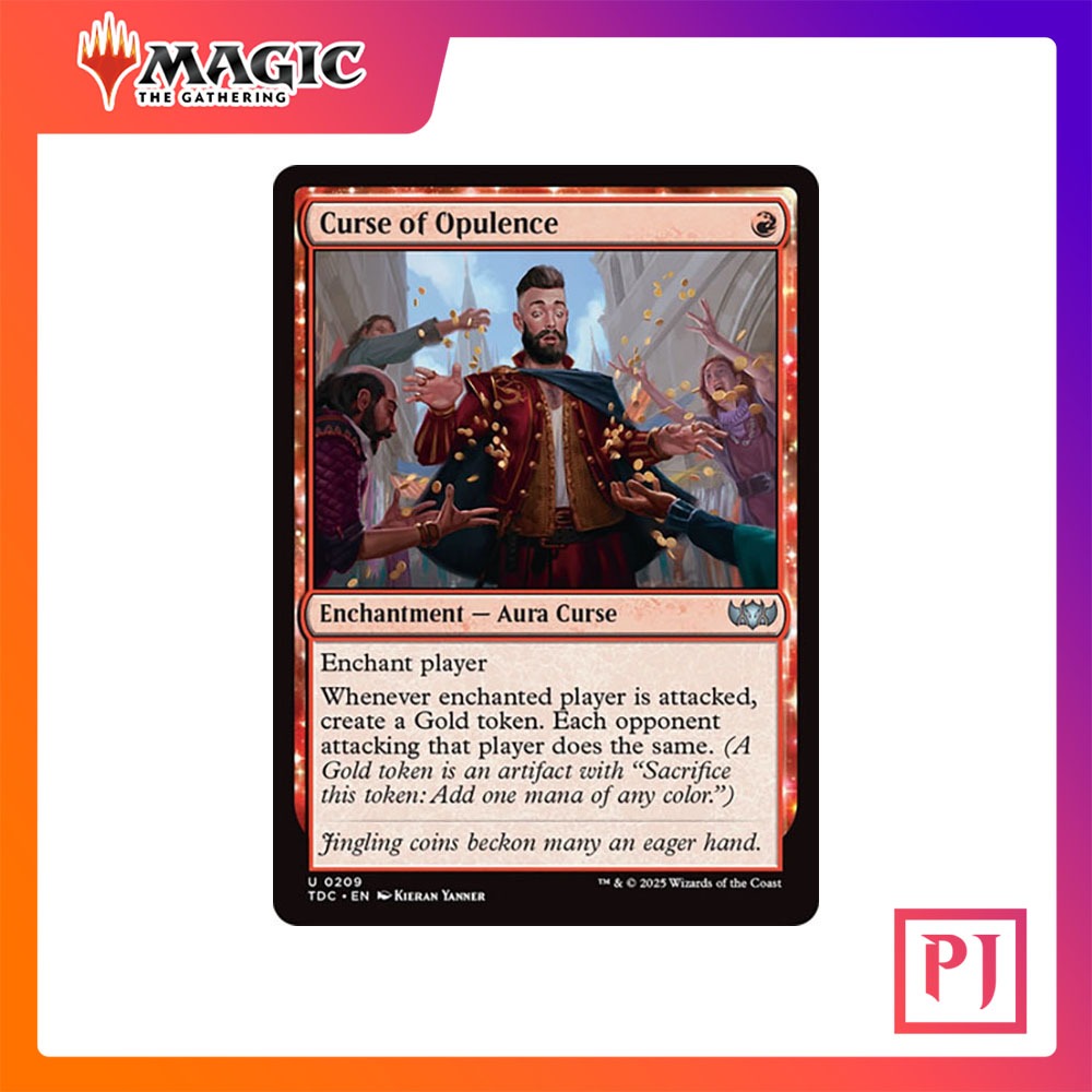 [MTG] Curse of Opulence [TDC] [RED] [UNCOM] [NORMAL] [ENG] (การ์ดเมจิค ...