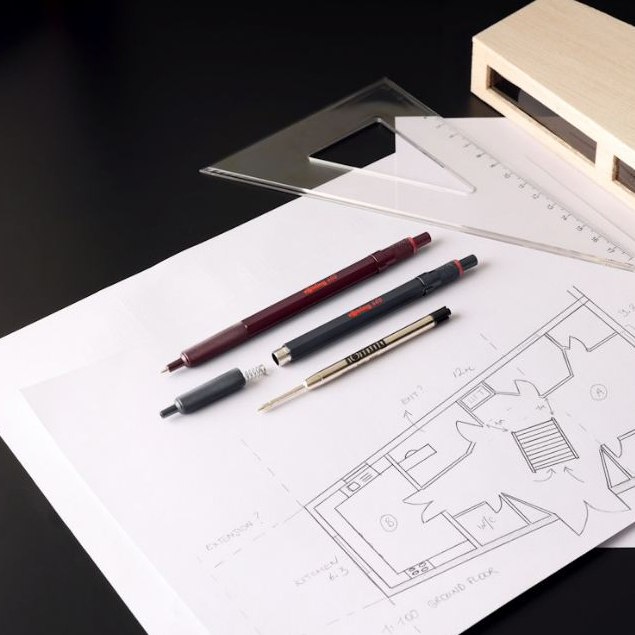 Rotring 600 ️NEW COLOR ️ ดินสอกดและปากกาลูกลื่น สี Chocolate Truffle ...