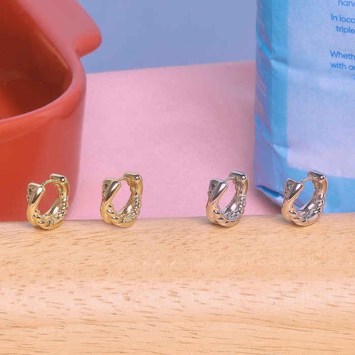 YVIS Sourdough Hoop Earring | Shopee Thailand