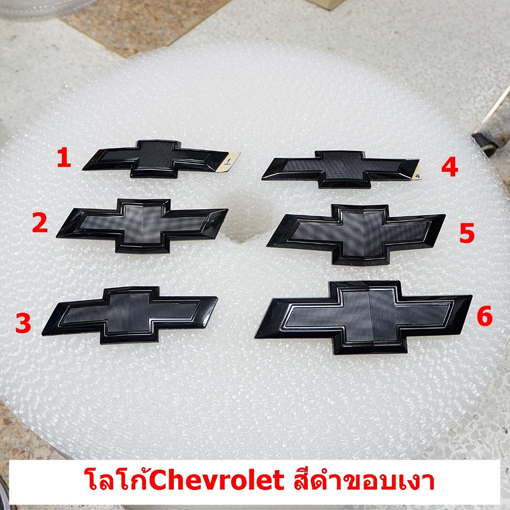 1ชิ้นป้ายโลโก้ CHEVROLET MIDNIGHT EDITION ขอบดำเงา | Shopee Thailand