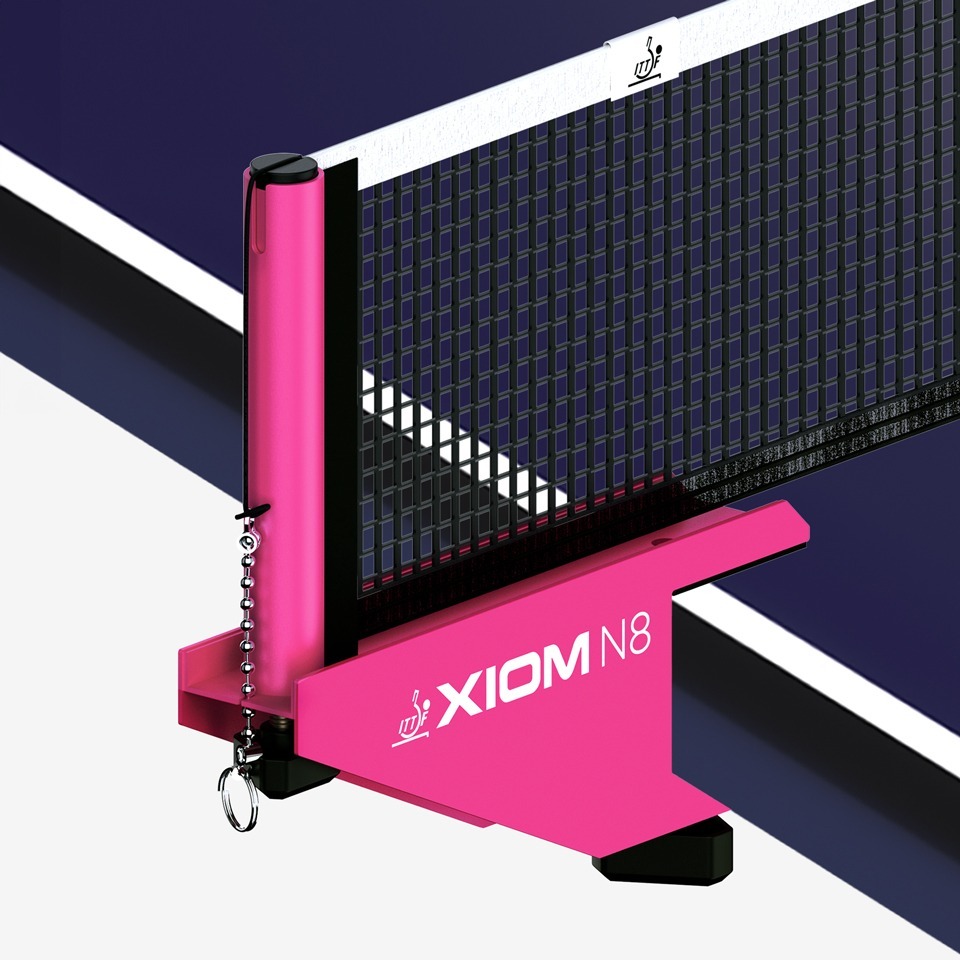 เสาพร้อมเน็ท Xiom N8 Net & Post Support (ITTF Approved) แบบหมุน หรือ Stiga Premium Clip แบบหนีบ ...