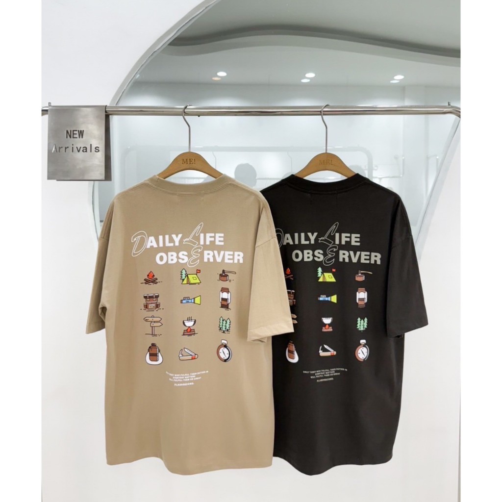 All Buzz เสื้อยืด Oversized ผ้า Cotton งานป้าย Call Me Again ลาย ...