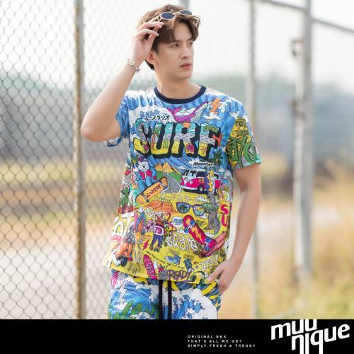 MUUNIQUE JP.Set ชุดเซ็ท รุ่น X-Surf Colorful-267 | Shopee Thailand