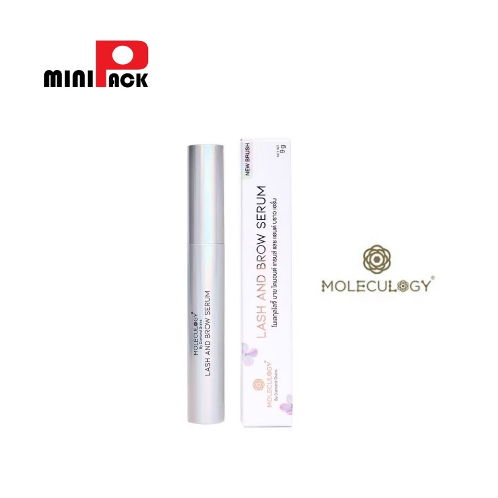 Moleculogy Lash and Brow Serum ขนาดใหม่ 9 g ผลิตภัณฑ์บำรุงขนตาและขนคิ้ว ...