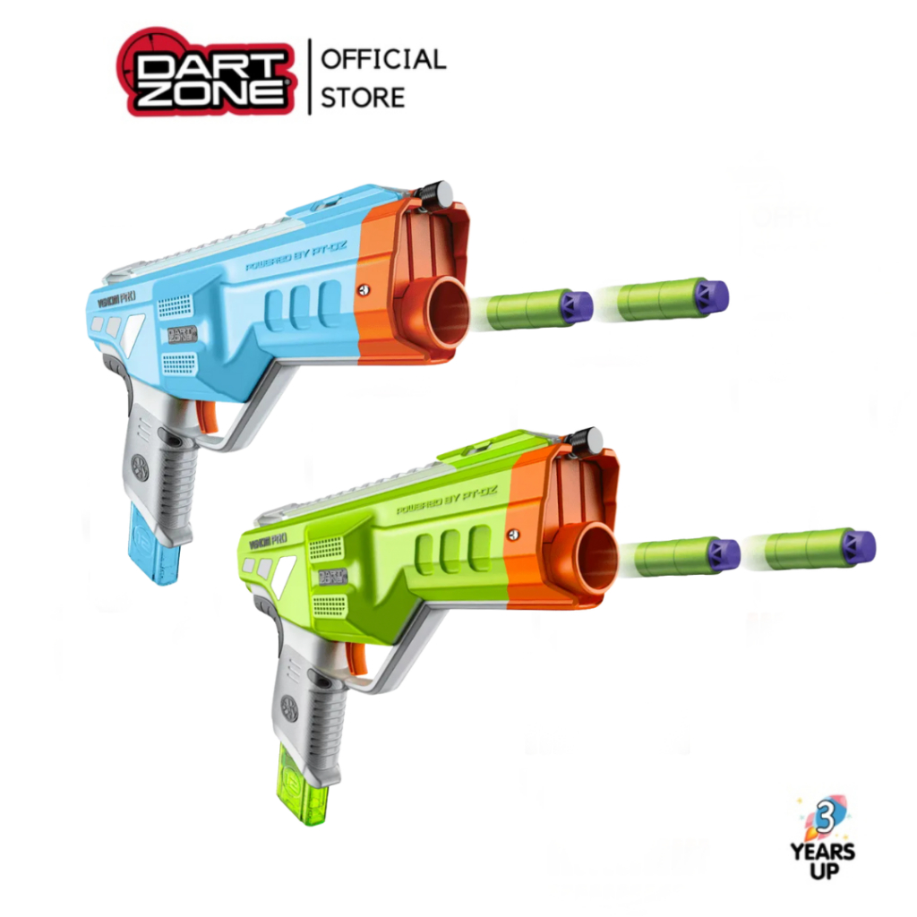 ปืนของเล่น DART ZONE® ปืนกระสุนโฟม ดาร์ทโซน ยิงออโต้ ยิงแรง MAX Venom ...