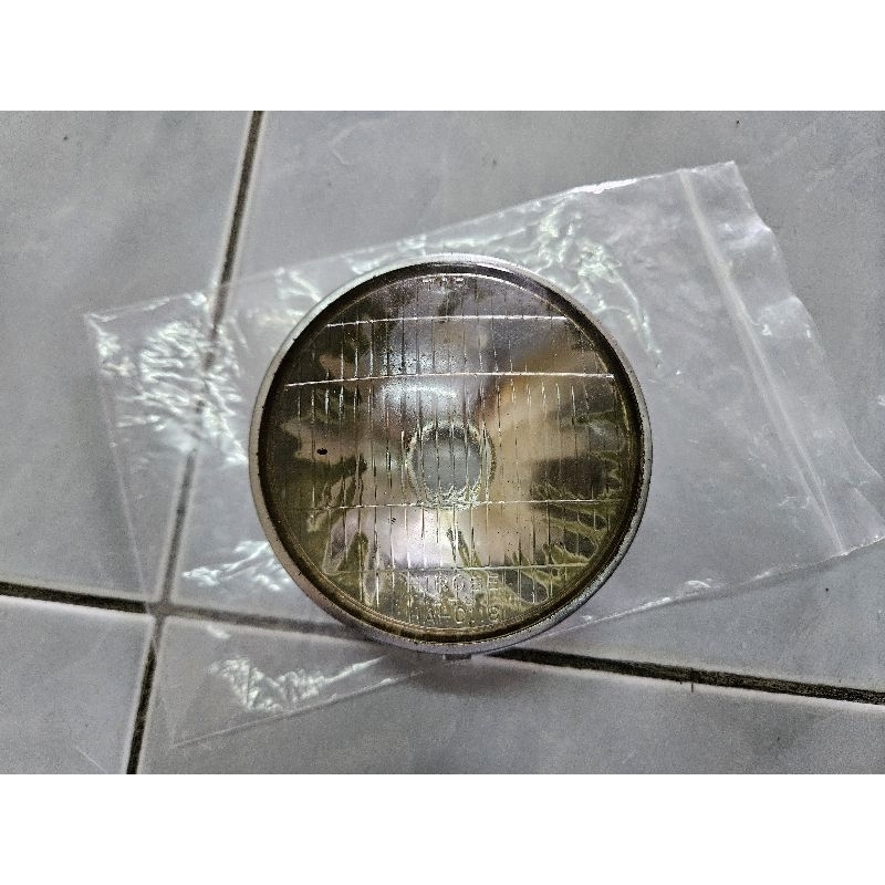 โคม จานฉาย ไฟหน้า Honda C100 C102 C105 C110 แท้ใหม่ ญี่ปุ่น ยางรองกระจก ...