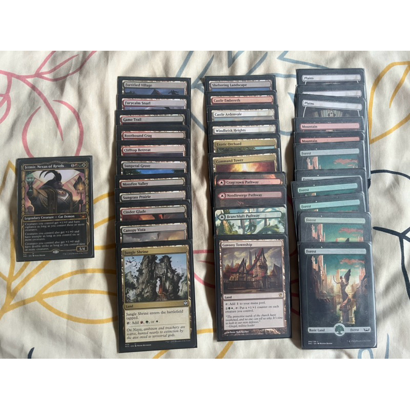 [MTG][พร้อมส่ง] Commander Deck Jetmir Cabaretti Un-Sealed Magic the ...
