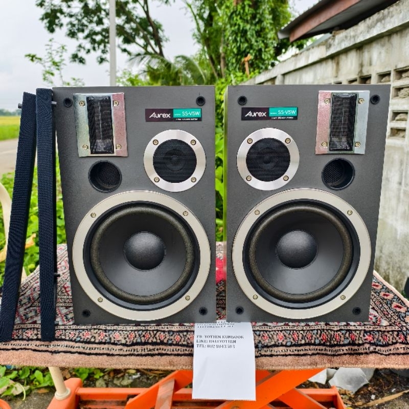 ลำโพง Bookself AUREX SS-V5W มือสองจากญี่ปุ่น ดอก 8 นิ้ว | Shopee Thailand