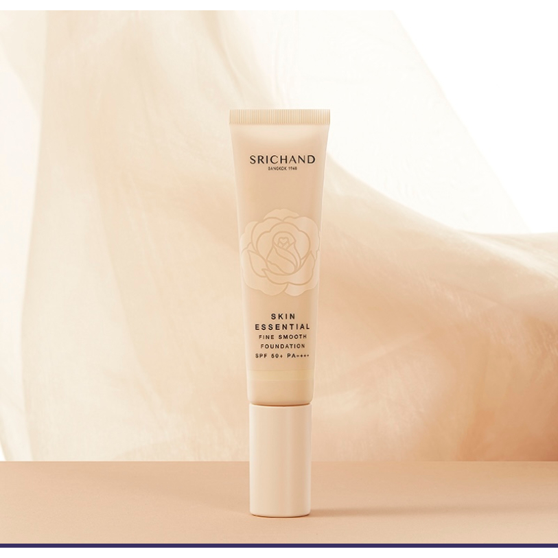 SRICHAND Skin ESSENTIAL Fine Smooth Foundation SPF 50+ PA+++รองพื้น ศรีจันทร์ 30 มล. ของแท้ หลอด ...