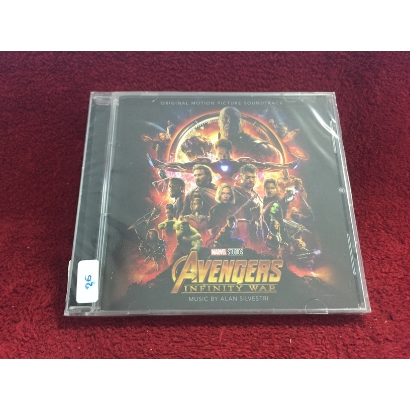 CD Avengers: Infinity War (Original Motion Picture Soundtrack) สภาพตาม ...