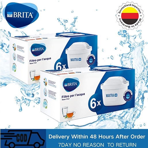 【เยอรมัน นำเข้า 12ชิ้น】ไส้กรองน้ำ Brita MAXTRA+ Water Filter พอดี ...