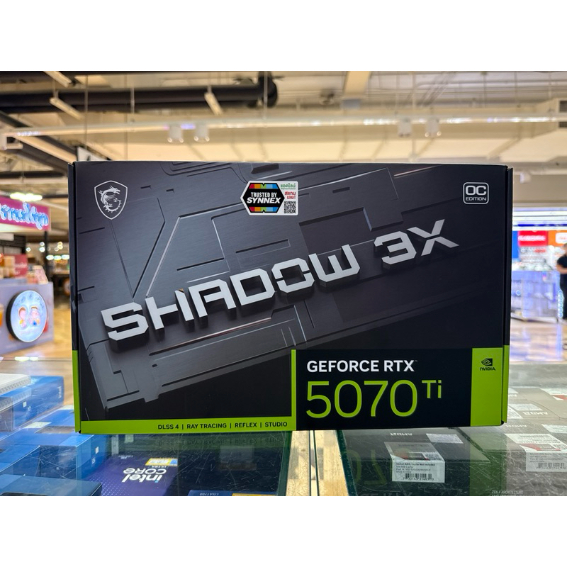 MSI VGA 5070Ti SHA 3X OC GeForce RTX 5070 Ti 16G SHADOW 3X OC | Shopee ...